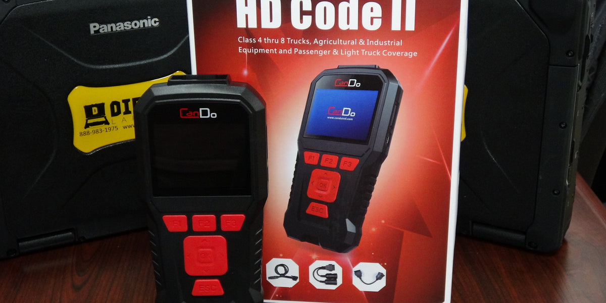 Cando HD Code II Hand Held Tool With DPF Regen — Diesel Laptops
