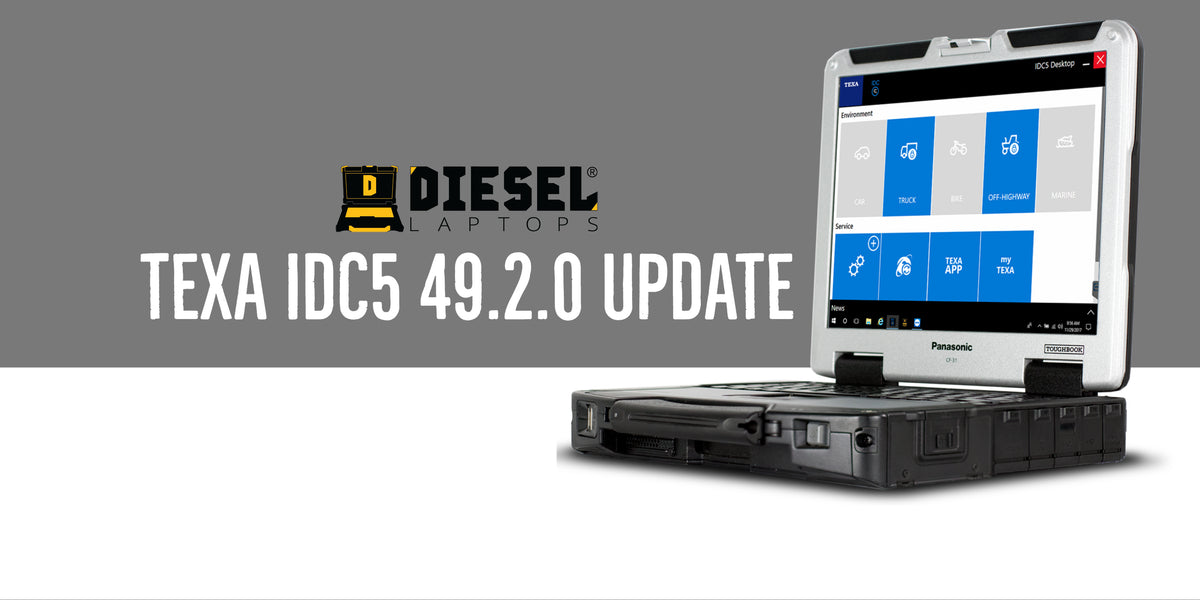 TEXA IDC5 Truck 49.2.0 Update — Diesel Laptops