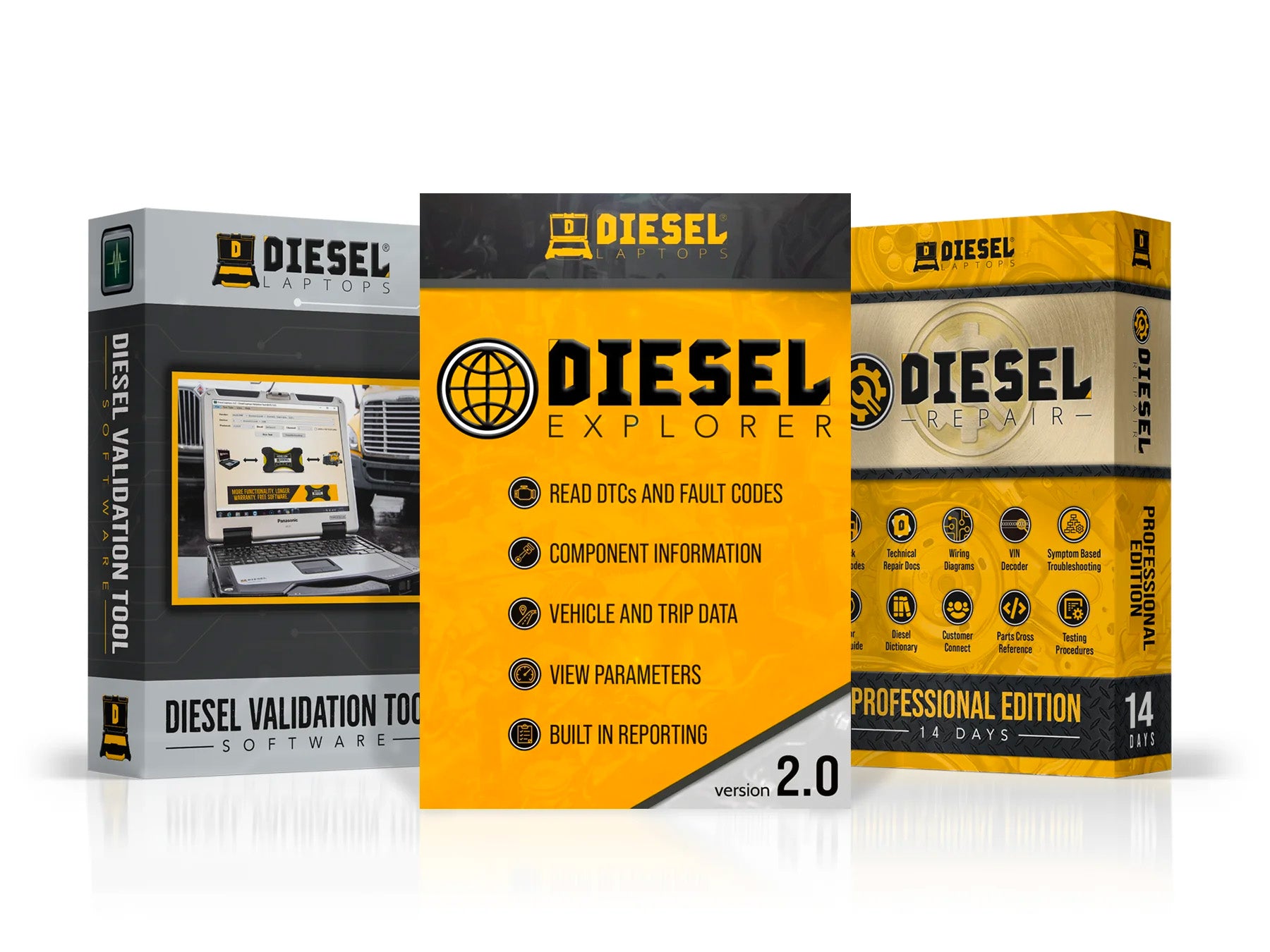 Diesel Diagnostics Software for Commercial Trucks | Diesel Laptops