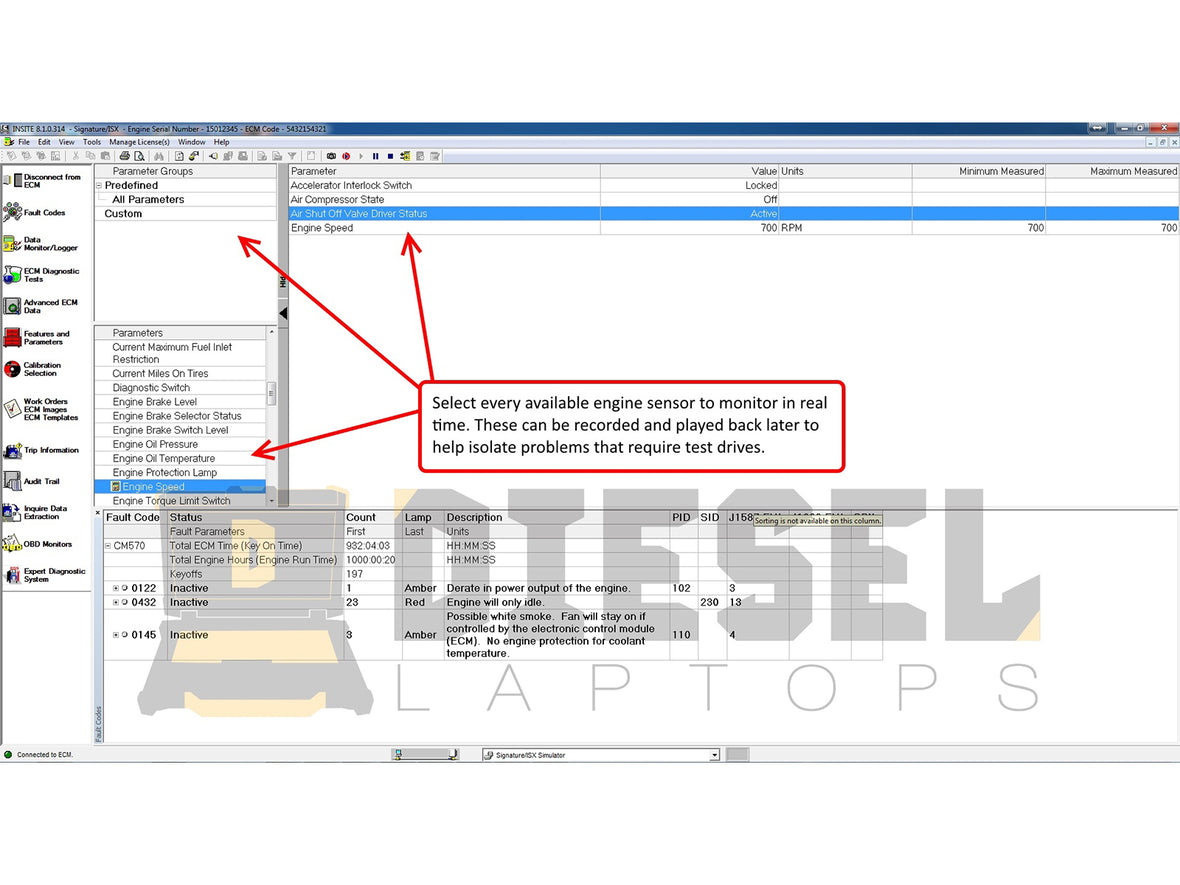 Cummins Insite Diagnostic Laptop Kit with Nexiq USB Link 3 | Diesel Laptops