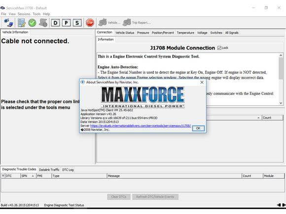 International Truck & Engine Dealer Level Diagnostic Laptop Kit ...