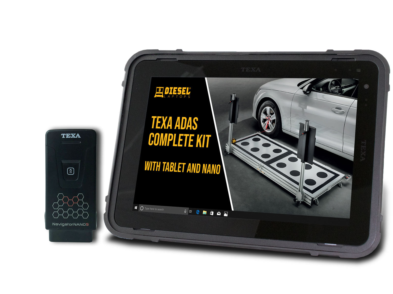 TEXA ADAS Kit with Tablet and Nano | Diesel Laptops